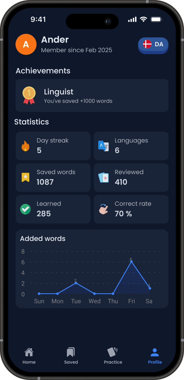 WordWise – Translate, Save & Practice Vocabulary | Language Learning App